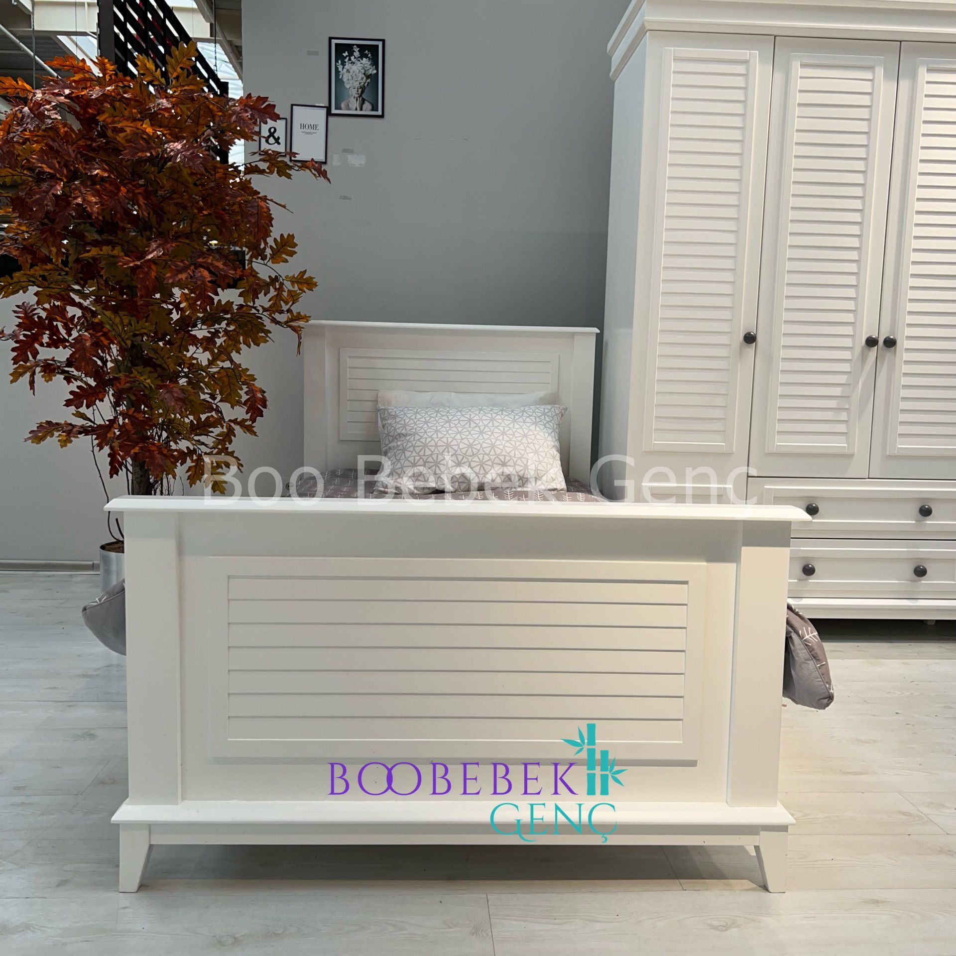 Lorena %100 MDF Lake Genç Odası Takımı Boo Bebek Genç'te!